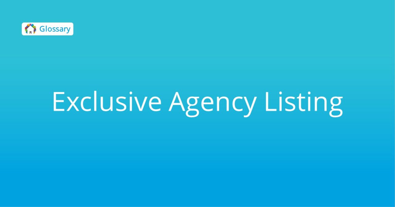 Exclusive Agency Listing | Think Realty