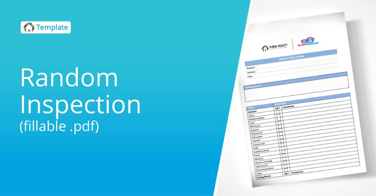 Random Inspection (PDF) | Think Realty